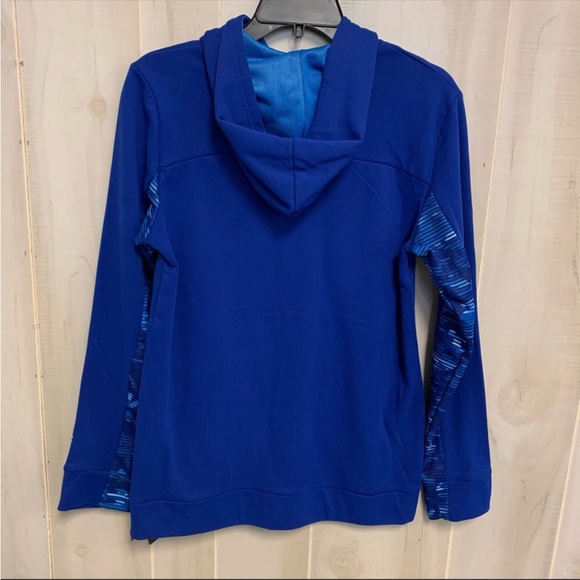 Champion | Jackets & Coats | Champion Size Xlarge Blue Printed Tech ...